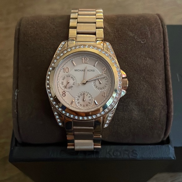 Michael Kors | Accessories | Michael Kors Mini Blair Wrist Watch Mk563 ...